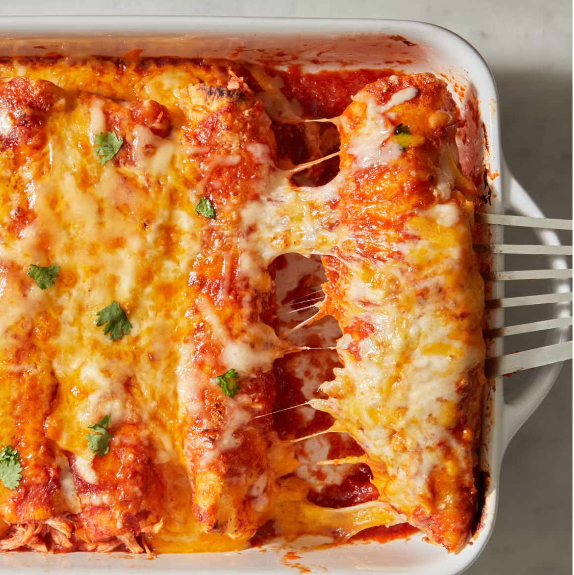 Sweet Potato Enchiladas | Switchin' Kitchens