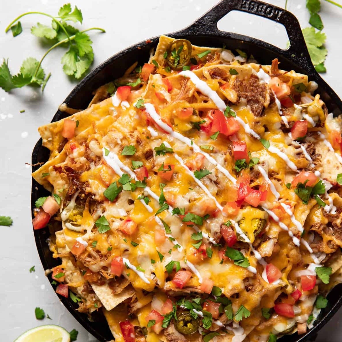 Crockpot Carnitas Nacho Kit | Switchin' Kitchens