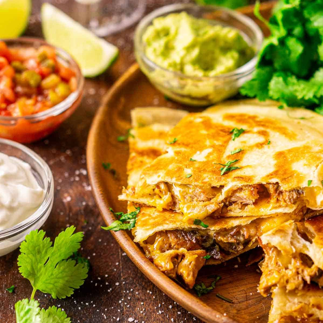 Lime Carnita Quesadillas | Switchin' Kitchens